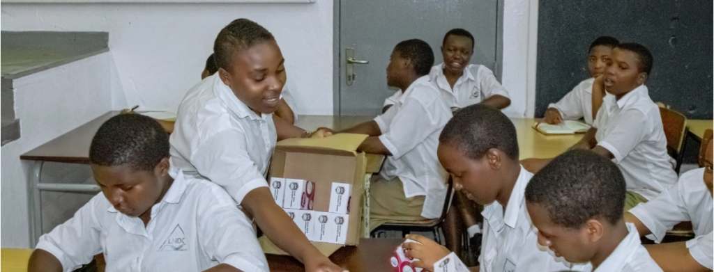 MKU-Rwanda donates over 1,000 sanitary pads to girls - Mount Kigali ...