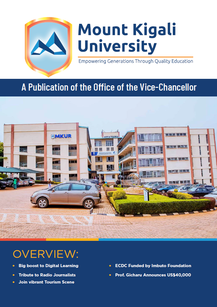 Vice-Chancellor Newsletter August 2025 Edition - Mount Kigali University